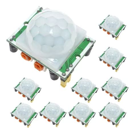 10x Módulo Sensor De Movimento Presença Hc Sr501 Pir Arduino Parcelamento Sem Juros