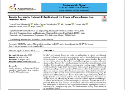 Prof Dr Praveen Kumar Mannepalli On Linkedin I Get Excited To Notify You That One Of My