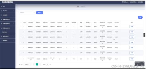计算机毕业设计ssm电影院购票系统【附源码数据库】mysql电影票销售系统 Csdn博客