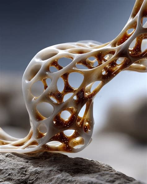 Embossed Biotech Patch Texture Featuring Double Helix And Braided