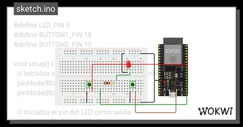 M2 Practica2 Wokwi Esp32 Stm32 Arduino Simulator