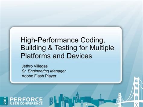 High Performance Coding Building And Testing For Multiple Platforms