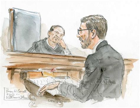 Confrontation Clause Arguments Art Lien Courtartist