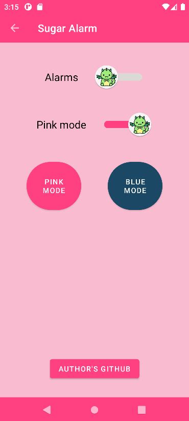Github Staszek15 Sugar Alarm Android App App For Diabetics To Easily Remind Them About