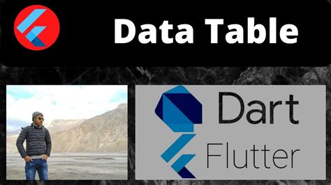 Learn Flutter In Nepali Part 33 Data Table Youtube