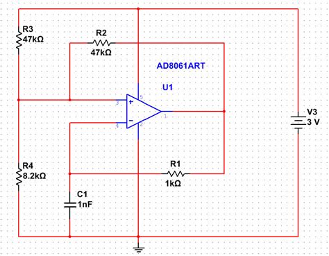 Op Amp Opamp Relaxation Oscillator Single Supply Electrical