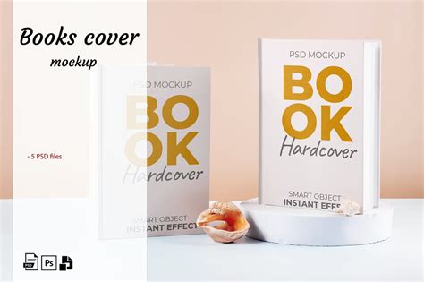 高品质的书籍装帧封面设计VI样机展示模型mockups 云瑞设计