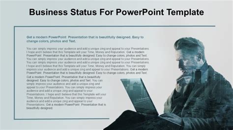 Business Status For Powerpoint Template Pptuniverse