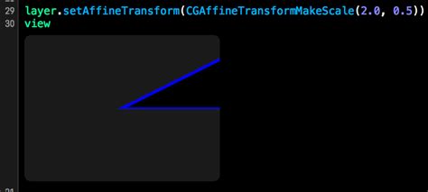 ios playground code affinetransform and anchorpoint don t work as i want stack overflow
