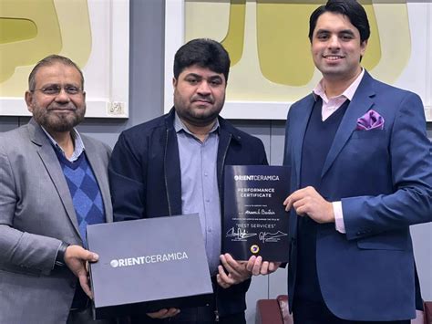 Ahmad Bashir Sheikh On Linkedin Received Appreciation Award For Best Services For Contribution