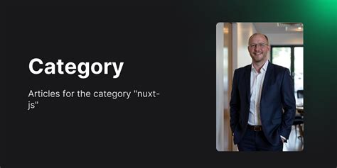 Category Nuxt Js Michael Hoffmann Senior Frontend Developer Freelancer From Germany With