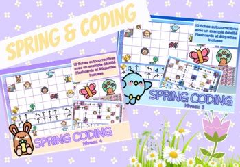 SPRING CODING MEGA BUNDLE PACK By Once Upon Coding TPT
