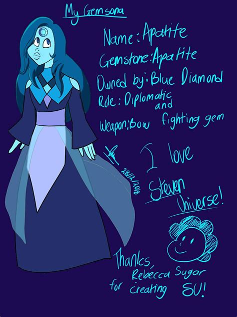 My Gemsona Design In Diplomatic Form Later I Will Make Fighting Gem Form Of My Gemsona Depends
