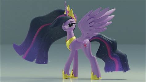 Анимация Блендер Принцесса Сумеречная Искорка G4 MLP - YouTube