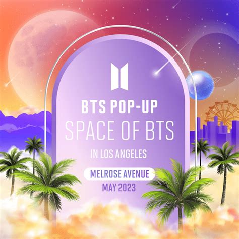 Bts Pop Up Space Of Bts La Guestlist