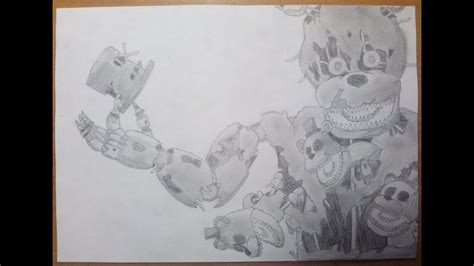 Как Нарисовать Фредди Из Фнаф 9 Карандашом 70 фото