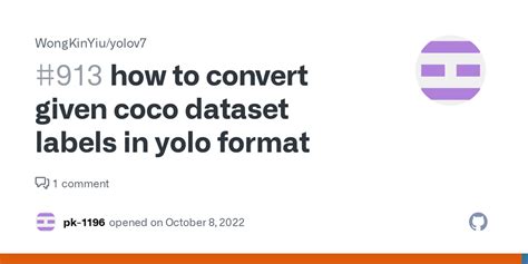How To Convert Given Coco Dataset Labels In Yolo Format · Issue 913