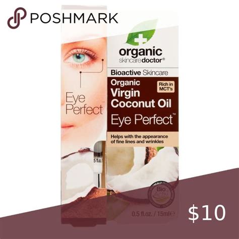 2 🆕organic Vrgn Ccnut Oil Eye Perfect Rich W Mtc Organic Virgin