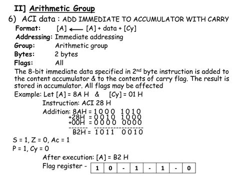 Ppt Instruction Set Of Microprocessor 8085 Powerpoint Presentation