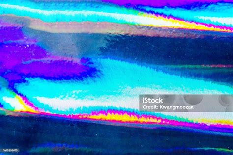 홀로그램 무지개 호일 무지개 빛 질감 추상 홀로그램 배경 크롬에 대한 스톡 사진 및 기타 이미지 크롬 홀로그램 홀로그래픽