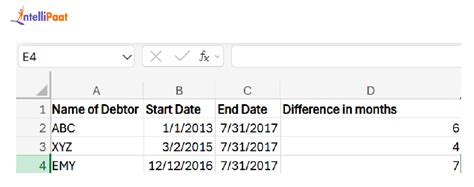 How To Use Datedif Formula In Excel