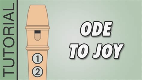 Ode To Joy Recorder Tutorial 🎵 Easy Song Youtube