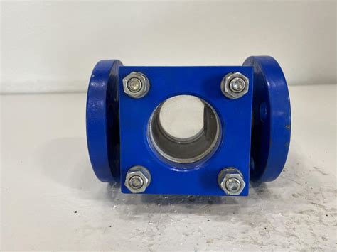 Chem Flowtronics 1 Flanged 150 Sight Flow Indicator W Drip Tube Sf100 Ss 25