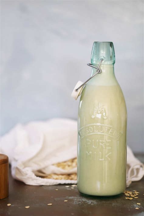 Homemade Oat Milk One Bite Vegan