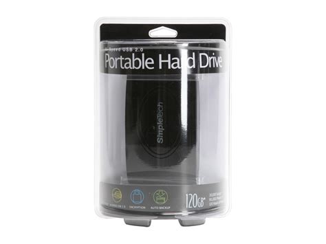 SimpleTech Portable 120GB USB 2 0 2 5 External Hard Drive Designed By Pininfarina Newegg Com