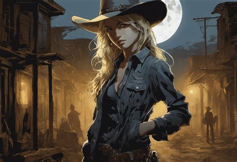 Manga Cowgirl Ai Generated Artwork Nightcafe Creator