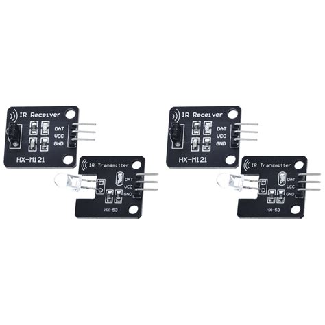 kit de módulo de sensor receptor y transmisor ir digital de 38 khz para