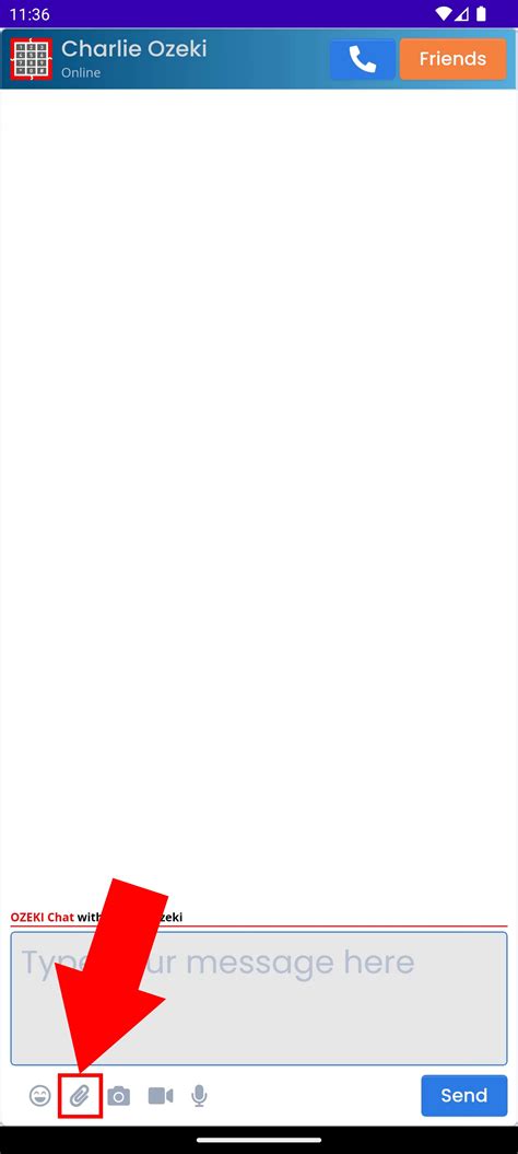 How To Send An Image From The Android Galery Using Attach File