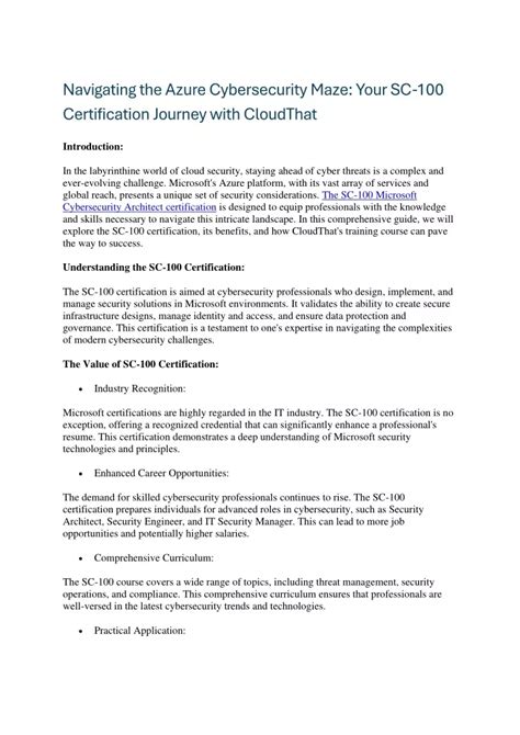 Ppt Navigating The Azure Cybersecurity Maze Powerpoint Presentation