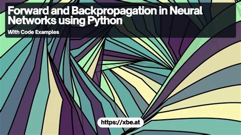 giuseppe canale cissp on linkedin forward and backpropagation in neural networks using python