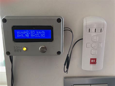 Anemometro E Protezione Antivento Per Tende Da Sole Generale