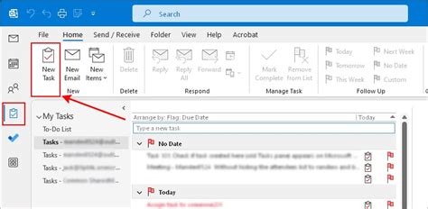 How To Create To Do Task In Outlook