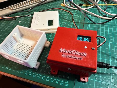 Free 3mf File Maxiclock 4 Digit 7 Segment Clock Driven By Esp8266 🕰️