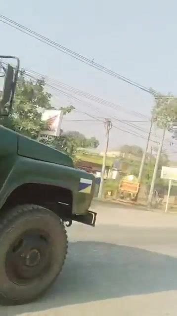 ပဲခူး၊ ဥသျှစ်ပင်မြို့ဘက်မှ စစ်ကား ၂၀ ထက်မနည်း ရခိုင်ဘက်ကို ဦးတည် ထွက်ခွာနေ