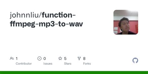 Github Johnnliufunction Ffmpeg Mp3 To Wav