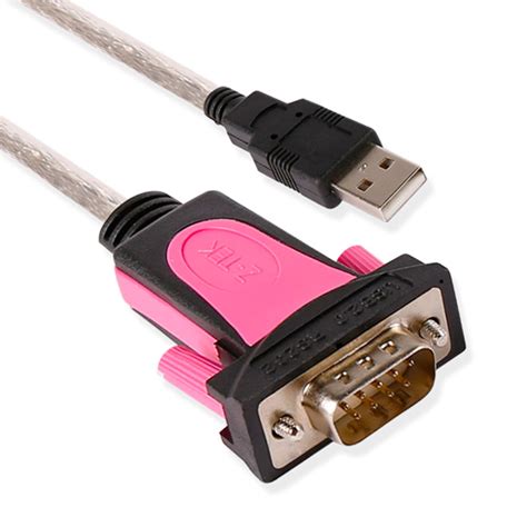 Z Tek力特工业级ft232芯片usb转rs232通用9针串口转换线1 8m3m5m 虎窝淘