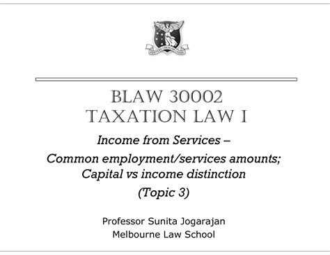 Lecture 3 Slides BLAW30002 Unimelb StuDocu