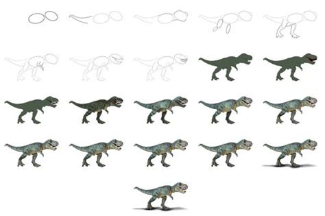 How To Draw A T Rex Create An Epic T Rex Drawing