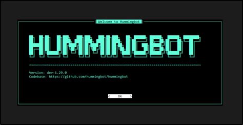 Install Via Docker Hummingbot