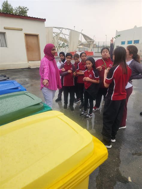 Waste Bins Colour Coding Activity At QAS