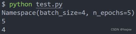 Pytorch十二 —— Argparse命令行读取指令pytorch Argparse Csdn博客