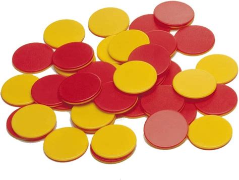 Learning Resources Two Color Counters Red Yellow