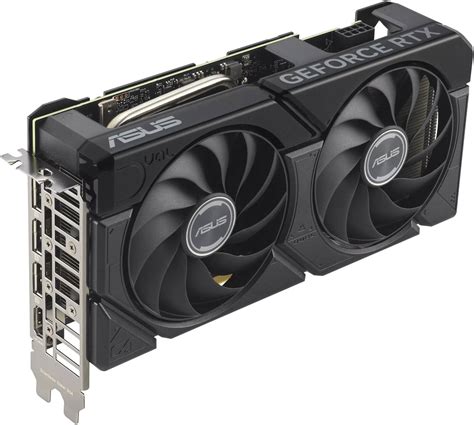 Asus Dual Geforce Rtx 4060 Ti Evo Oc Graphics Card 16gb Gddr6 128 Bit Memory 2595 Mhz Boost