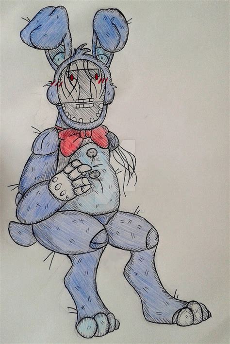 Fnaf Broken Bonnie By Chewie Bear On Deviantart