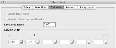 Working With Tables In Writer Apache Openoffice Wiki