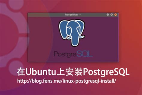 在ubuntu上安装postgresql 粉丝日志